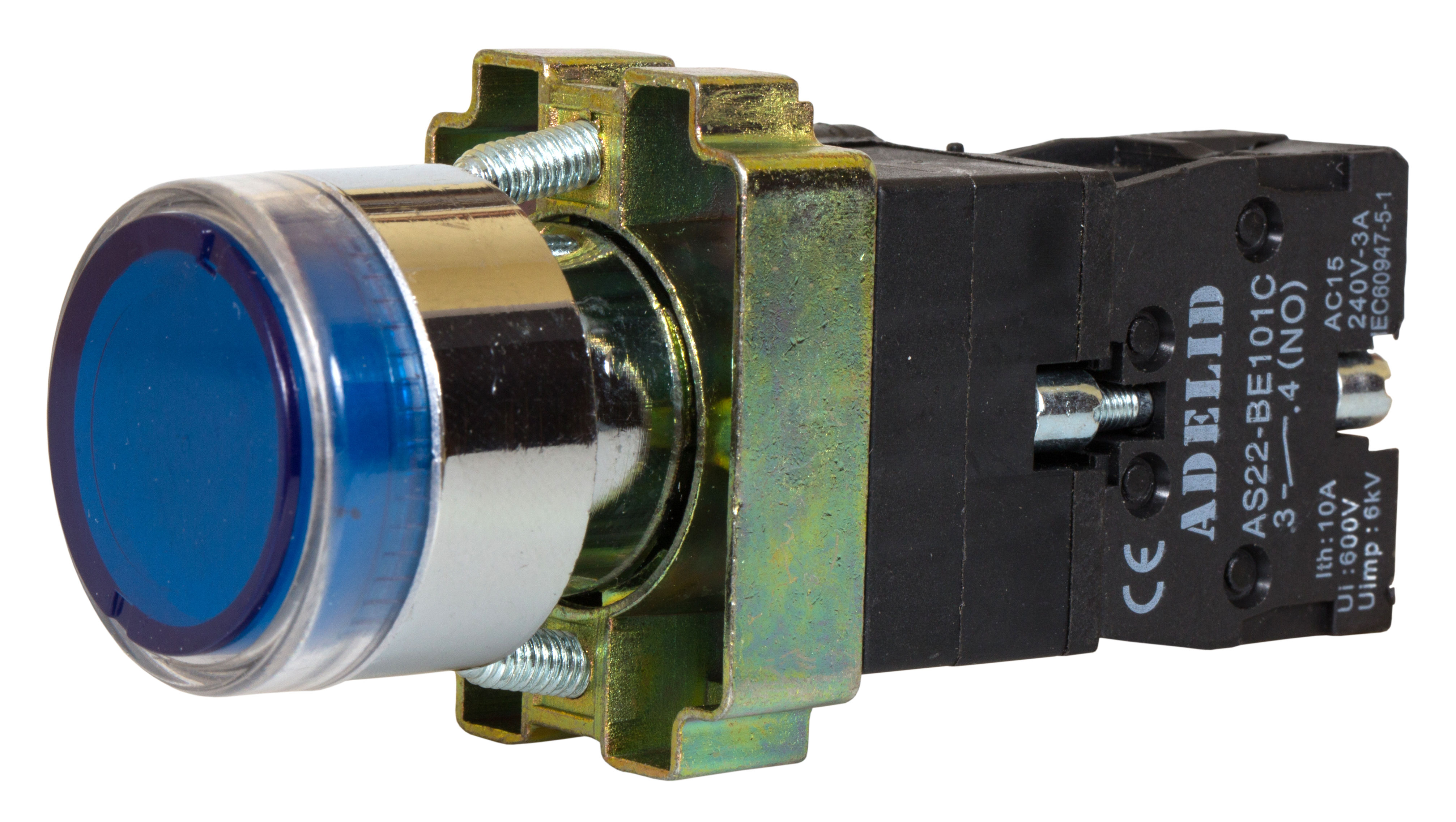 Drucktaster Maschinen Industrie Schalter Einbau 22mm Taster LED ...